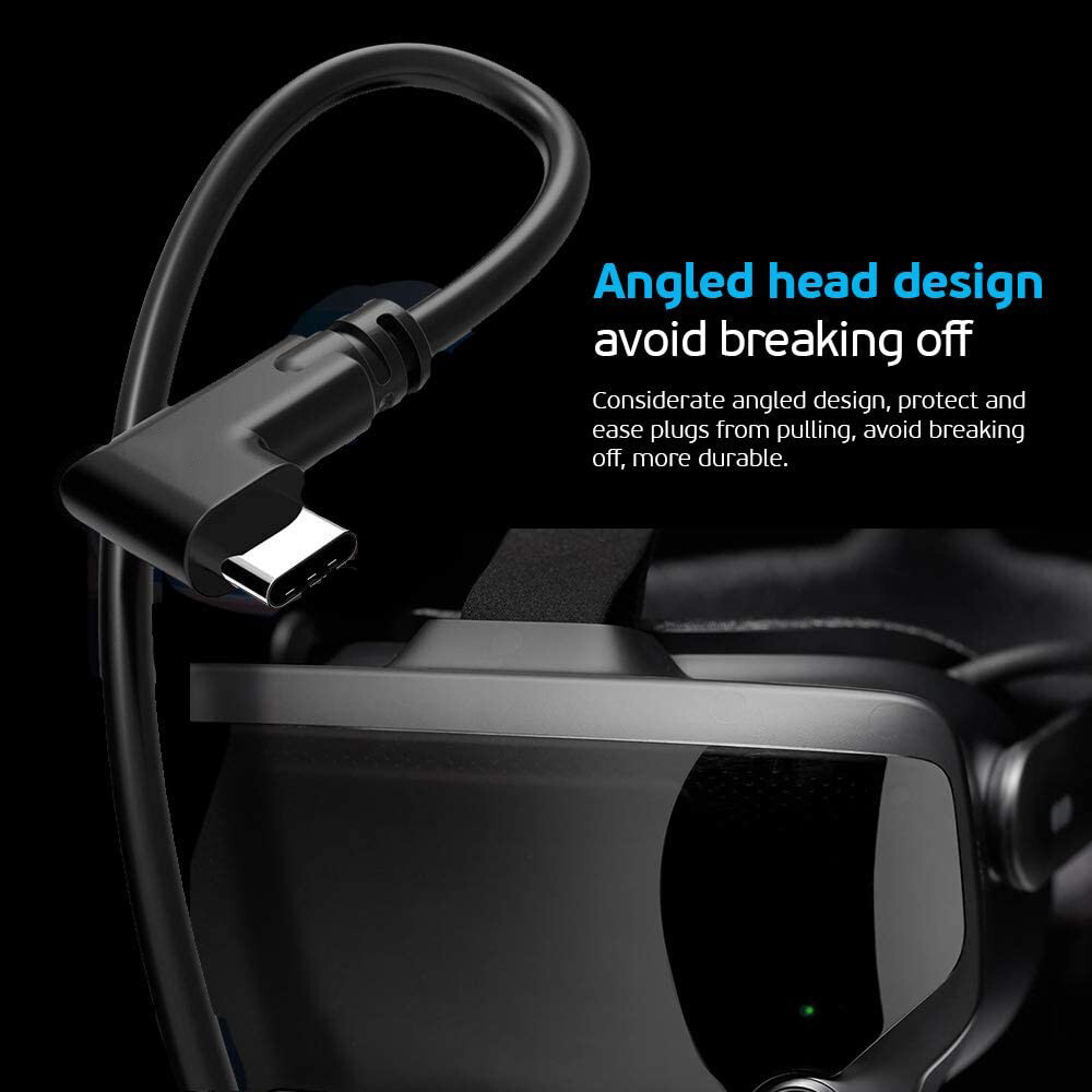 USB 3.2 Gen 1 to Type C VR Link Cable Data Charging for Oculus Quest 1 ...