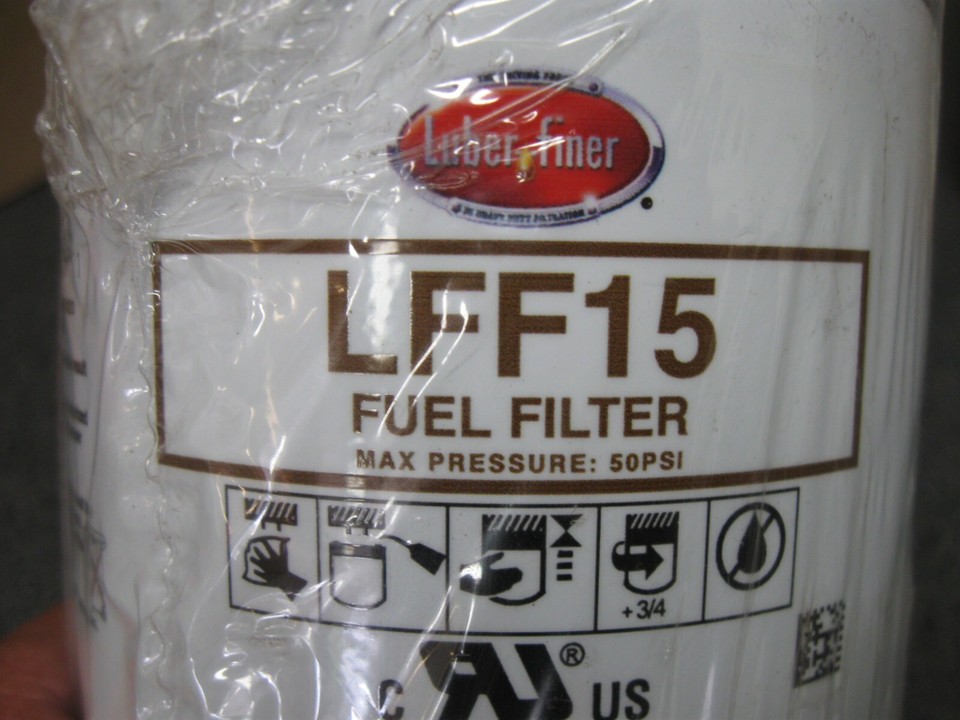 Luber-Finer LFF15 Fuel Filter Replaces BALDWIN BF956 CAT 3I1158 WIX ...