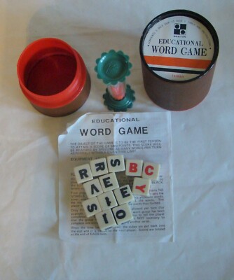 Beston Educational Word Game Complete Cylinder Shaker Holder Timer ...