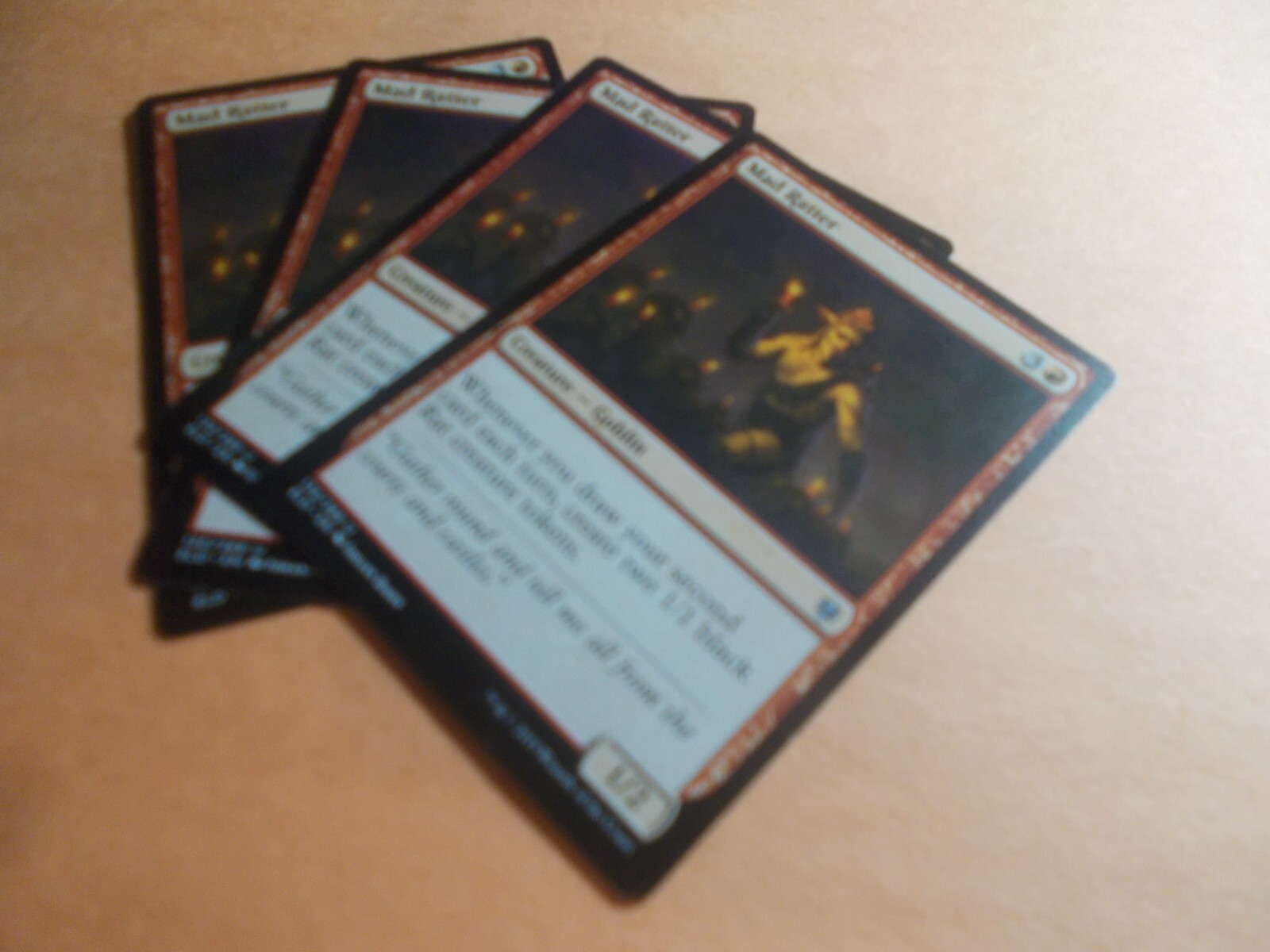 Mad Ratter x4 MTG Throne of Eldraine Red Uncommon Creature NM | eBay