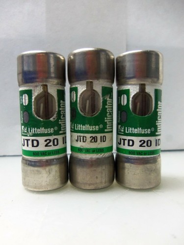 New Lot Littelfuse JTD 20 ID Amp Fuses LPJ-20SP 600V Class J | eBay