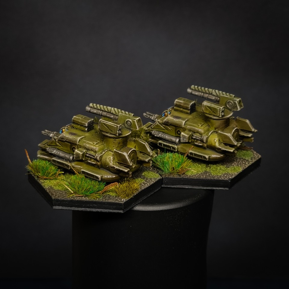 Bellona Hover Tank Miniatures, Painted, BattleTech, Wizkids | eBay