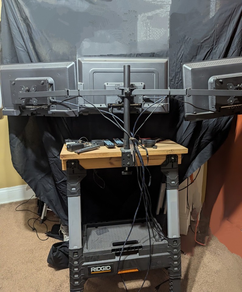 Canon Rebel T3 Cameras (2), (3)Monitors, Zoom audio and more (SEE ...