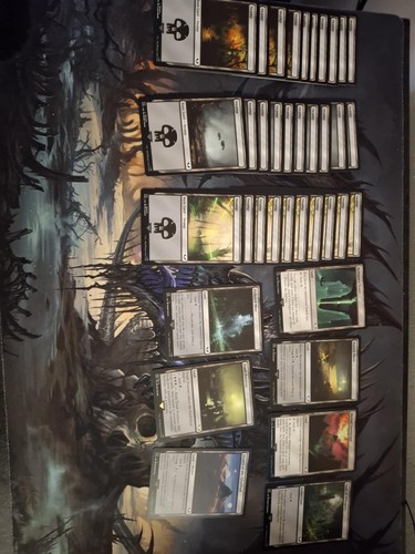 Magic the Gathering Warhammer 40k Necron Dynasties Commander Deck ...