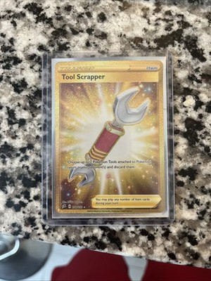 Pokemon Tcg: Rebel Clash- Tool Scrapper- Secret Rare Gold- NM!!!🔥🔥🔥 | eBay