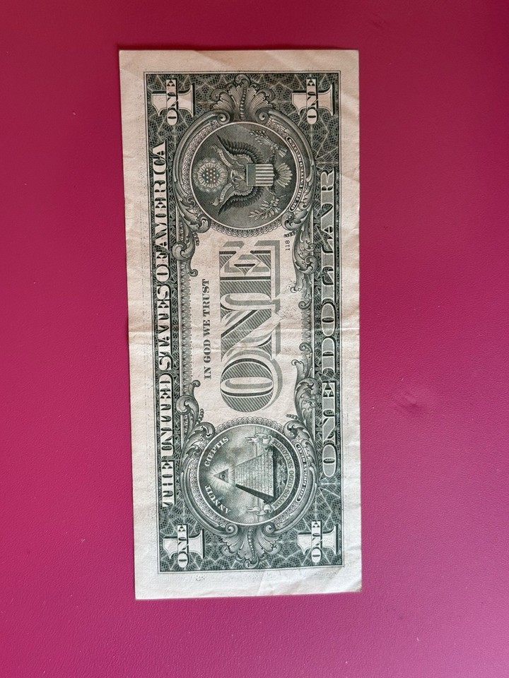 6 Zeros $1 Dollar Bill Unique Serial Number # B 30000400 G | eBay