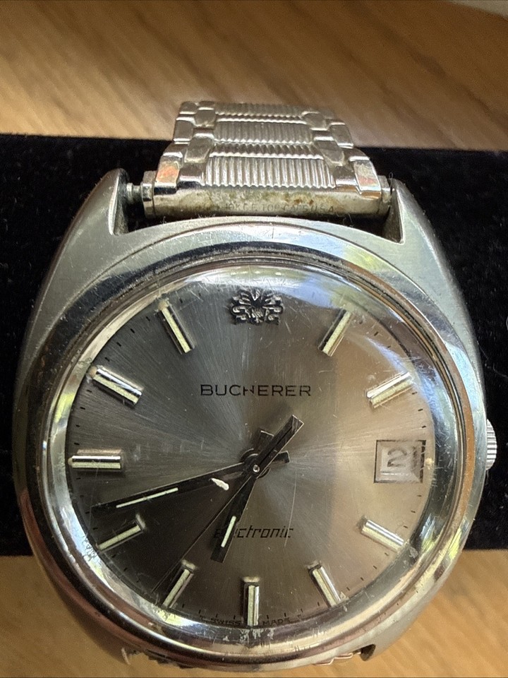 Bucherer Vintage Watch Face Stainless Steel | eBay