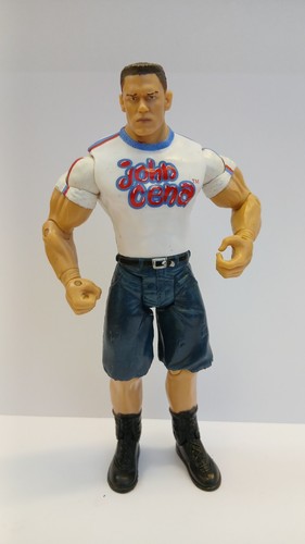 WWE JOHN CENA JAKKS WRESTLING ACTION FIGURE RA RING RAGE SERIES 8.5 ...