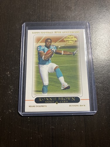 Ronnie Brown TOPPS ROOKIE CARD NFL 2005 T13-77 | eBay