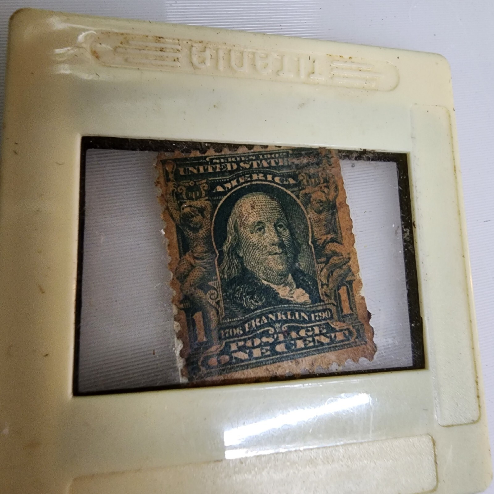 BEN FRANKLIN VINTAGE 1908 ONE CENT STAMP EXTREMELY RARE | eBay