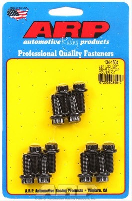 ARP 12-Point Rear Motor Cover Bolt Kit Black (134-1504) for Chevy LS ...