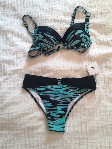 Womens swimsuit bikini - zebra print -BRAND NEW - Size M - KAMONI ...
