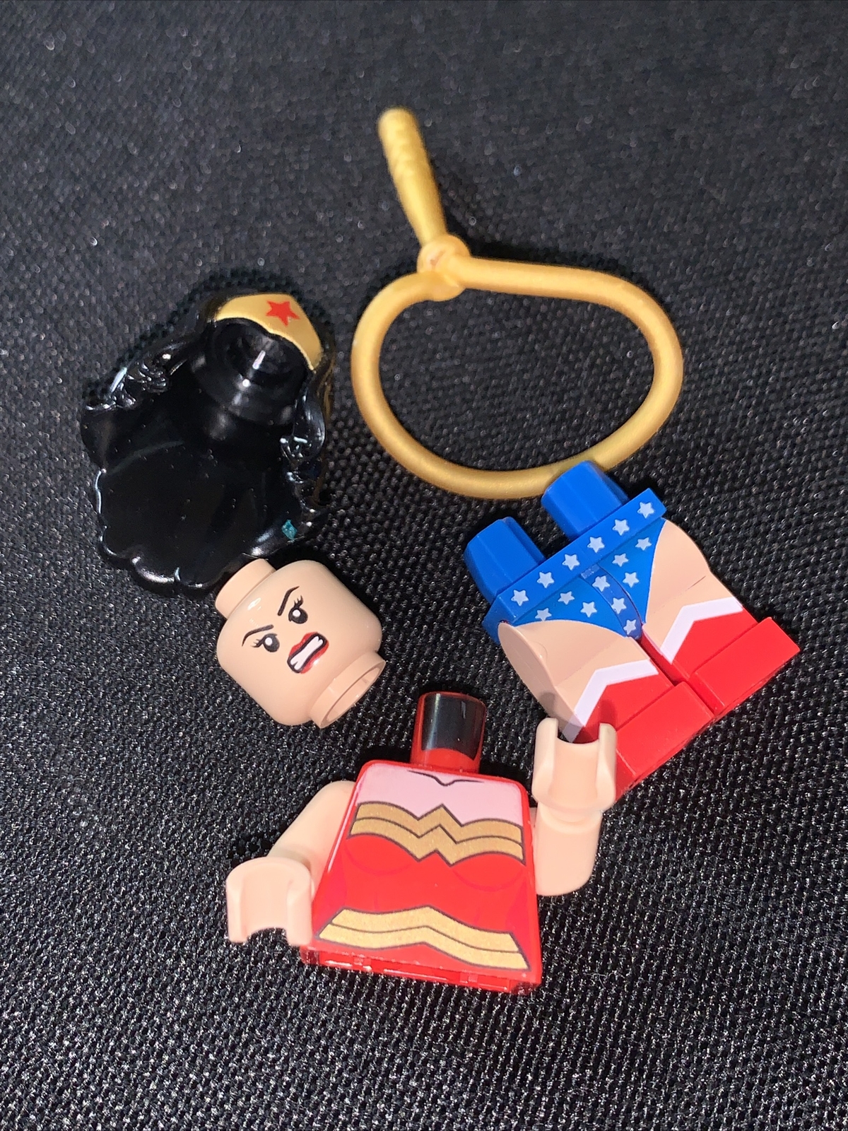 LEGO Wonder Woman Minifigure DC Comics Super Heroes 71029 (w/ Gold ...