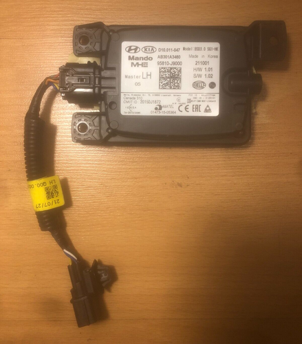 2018-2020 Hyundai Kona Blind Spot Radar Sensor left Module 95810-J9000 ...