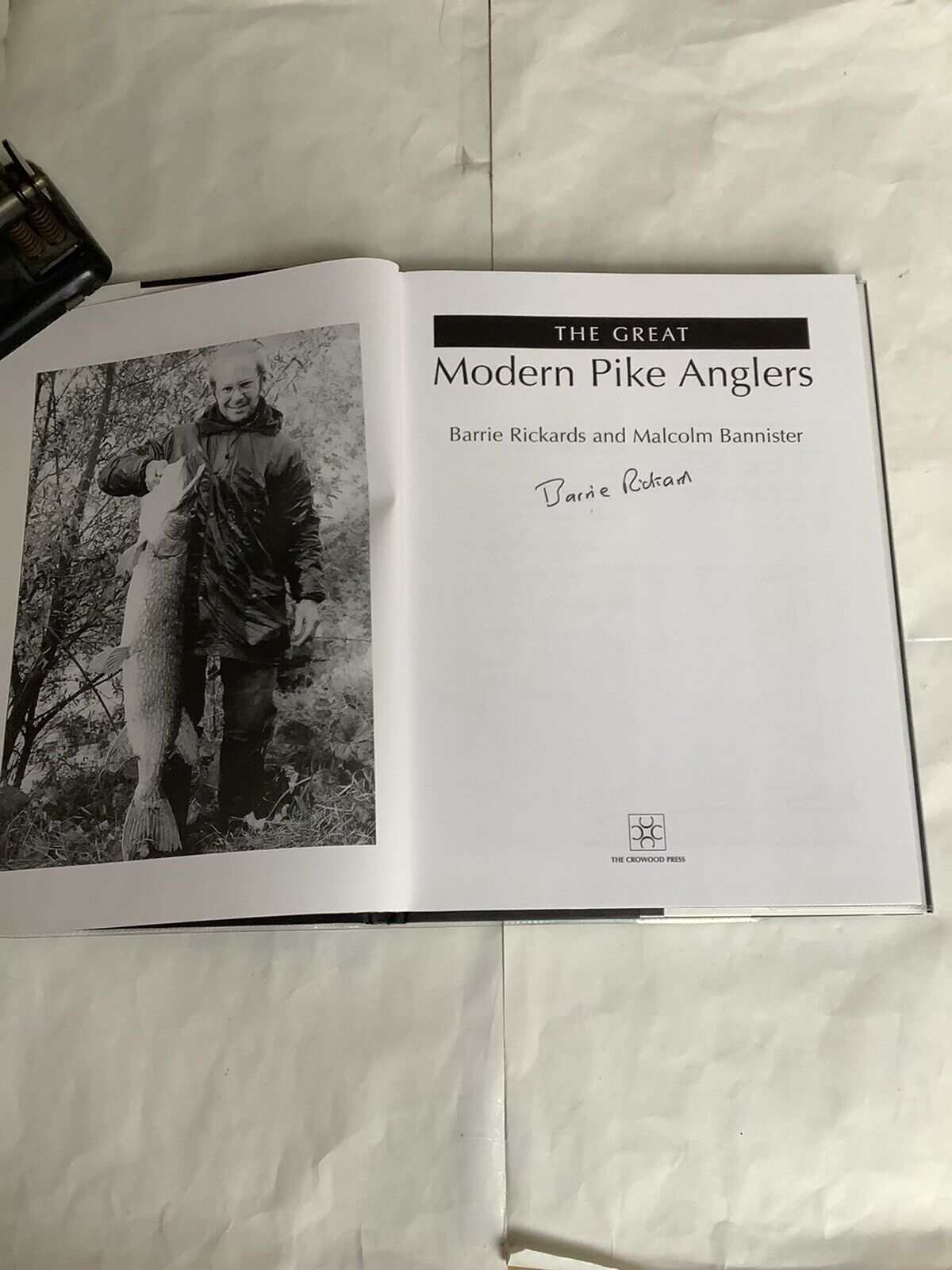 Great Modern Pike Anglers by Barrie Rickards and Malcolm Bannister ...