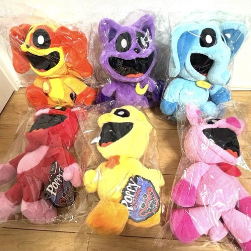 POPPY PLAYTIME Smiling Critters Official Plush Toy 6 pieces Size: 30 ...