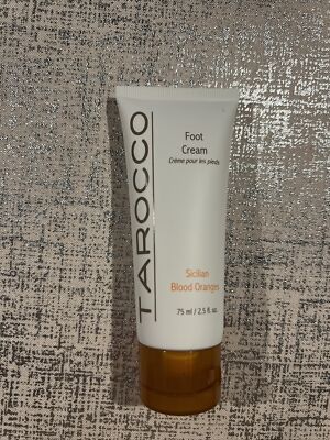 Tarocco Sicilian Blood Orange Foot Cream New & Sealed 75ml/2.5oz Brand ...