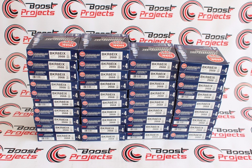 NGK SPARK PLUGS BKR8EIX IX Iridium Plug Set of (4) 2668 | eBay