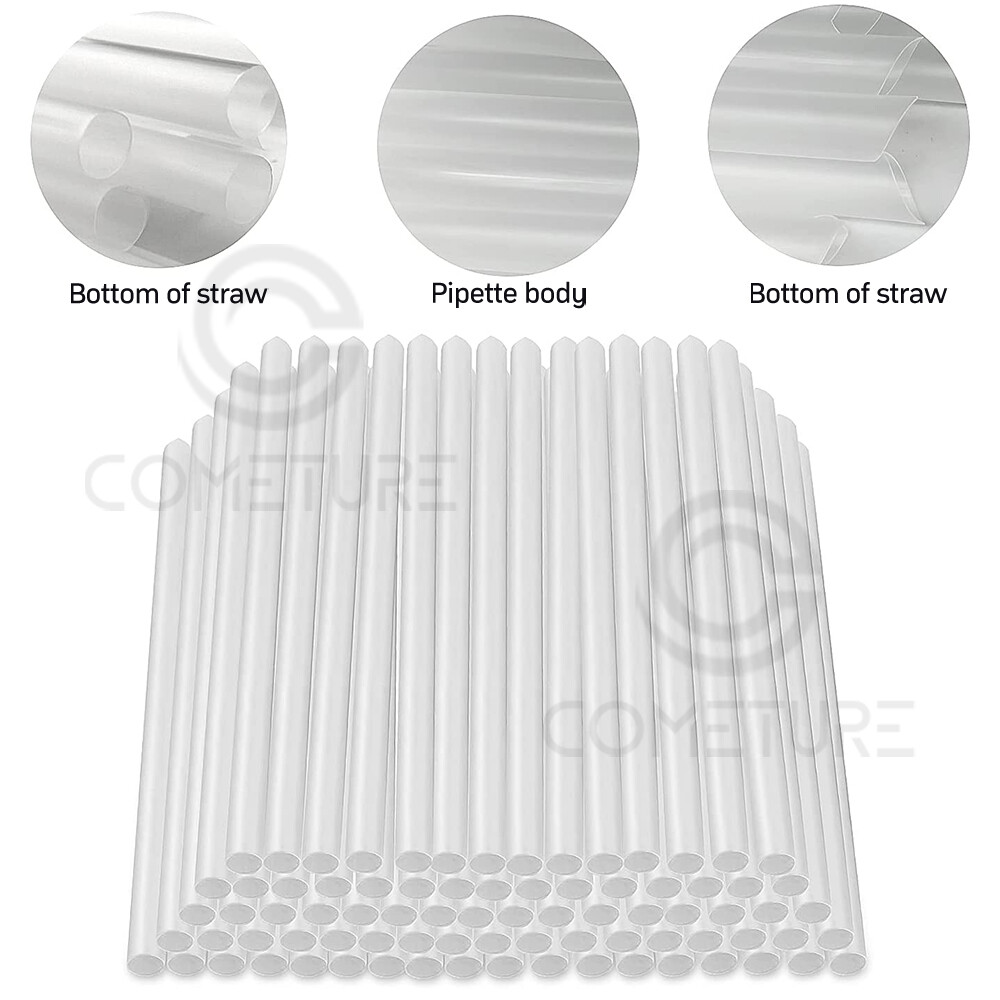 1000X Clear Straw Clear Drinking Straws Milkshake Cocktail AU | eBay Australia