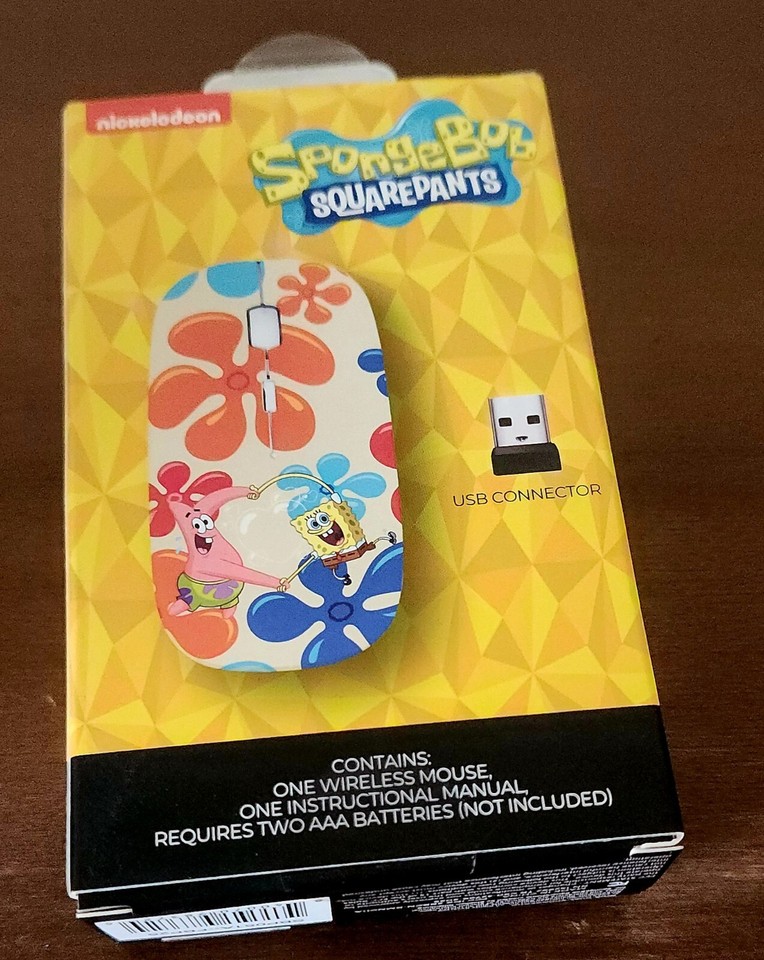 SpongeBob SquarePants Computer/Labtop Wireless Mouse | eBay