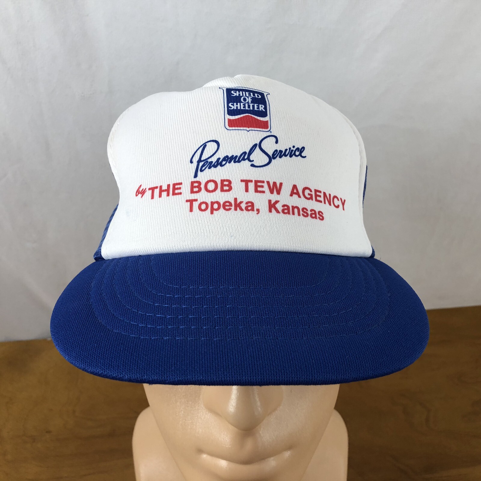 Vtg Shield Of Shelter Insurance Trucker Hat Snapback … - Gem