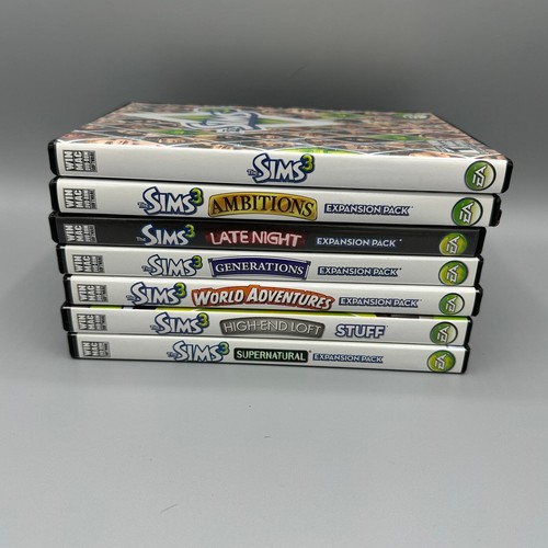 The Sims 3 + six expansion and stuff packs bundle - PC/Mac Disc codes ...