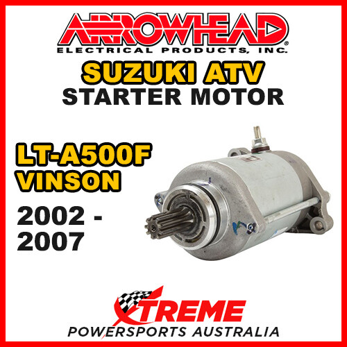 Arrowhead For Suzuki LT-A500F LTA500F Vinson 2002-2007 Starter Motor ...