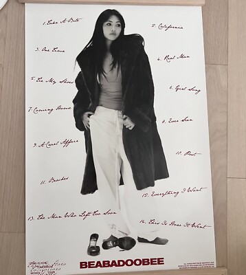 Beabadobee Official Tour Poster This Is How Tomorrow Moves TIHTM ...