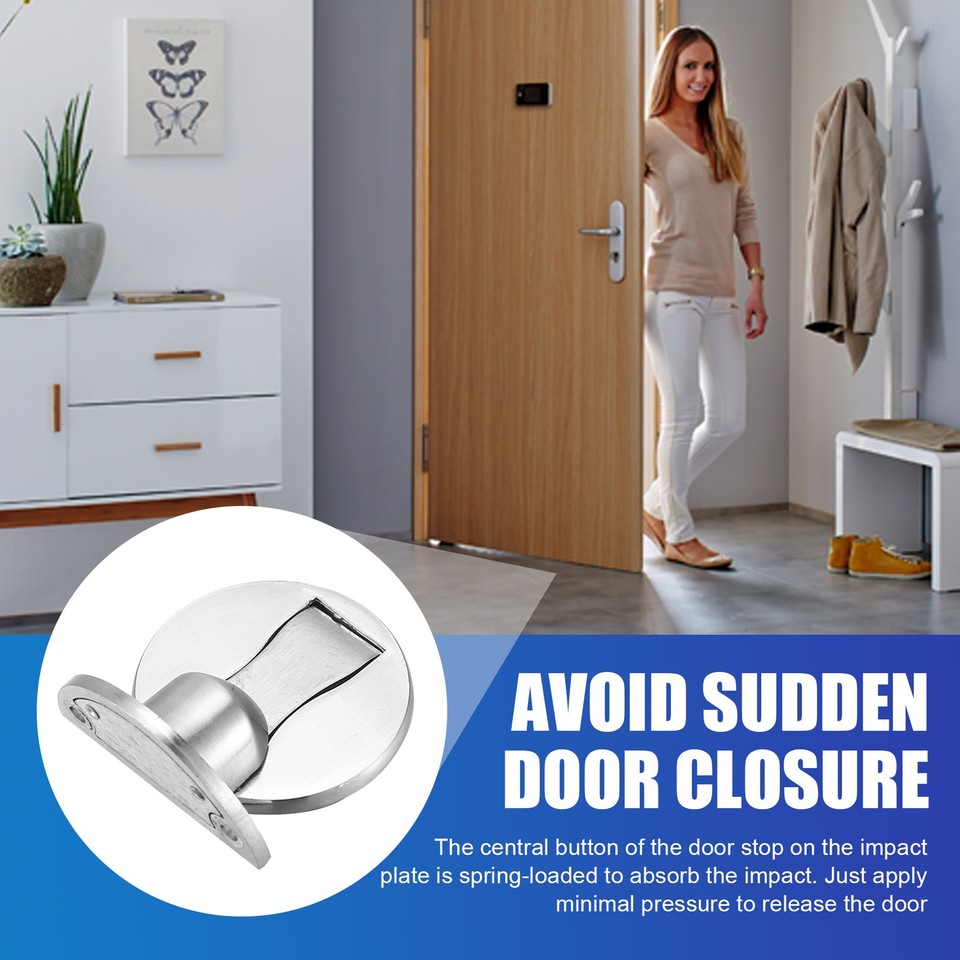 Floor Mount Magnet - Magnetic Door Stop, Magnets Door Stops Wall ...
