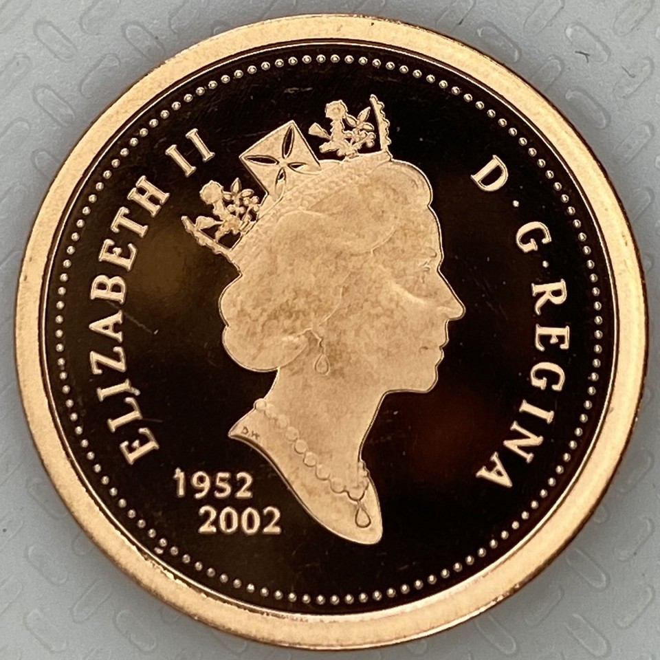 2002 Canada One 1 Cent Proof Penny Heavy Cameo Coin | eBay