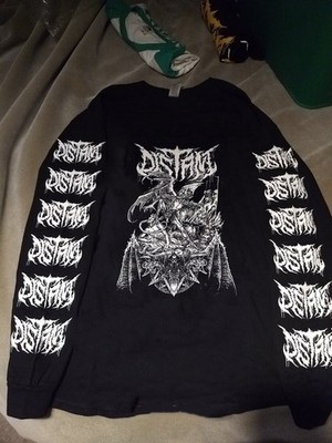 Vintage Distant Band Tyrannotophia Black S to 5XL Longsleeve Shirt ...