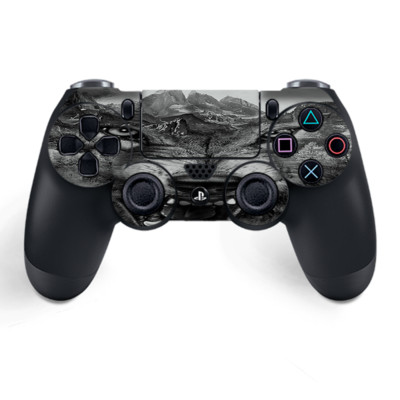 Skins Decal Wrap for PS4 / PS4 Pro Controller - Angry Wolf Growling ...