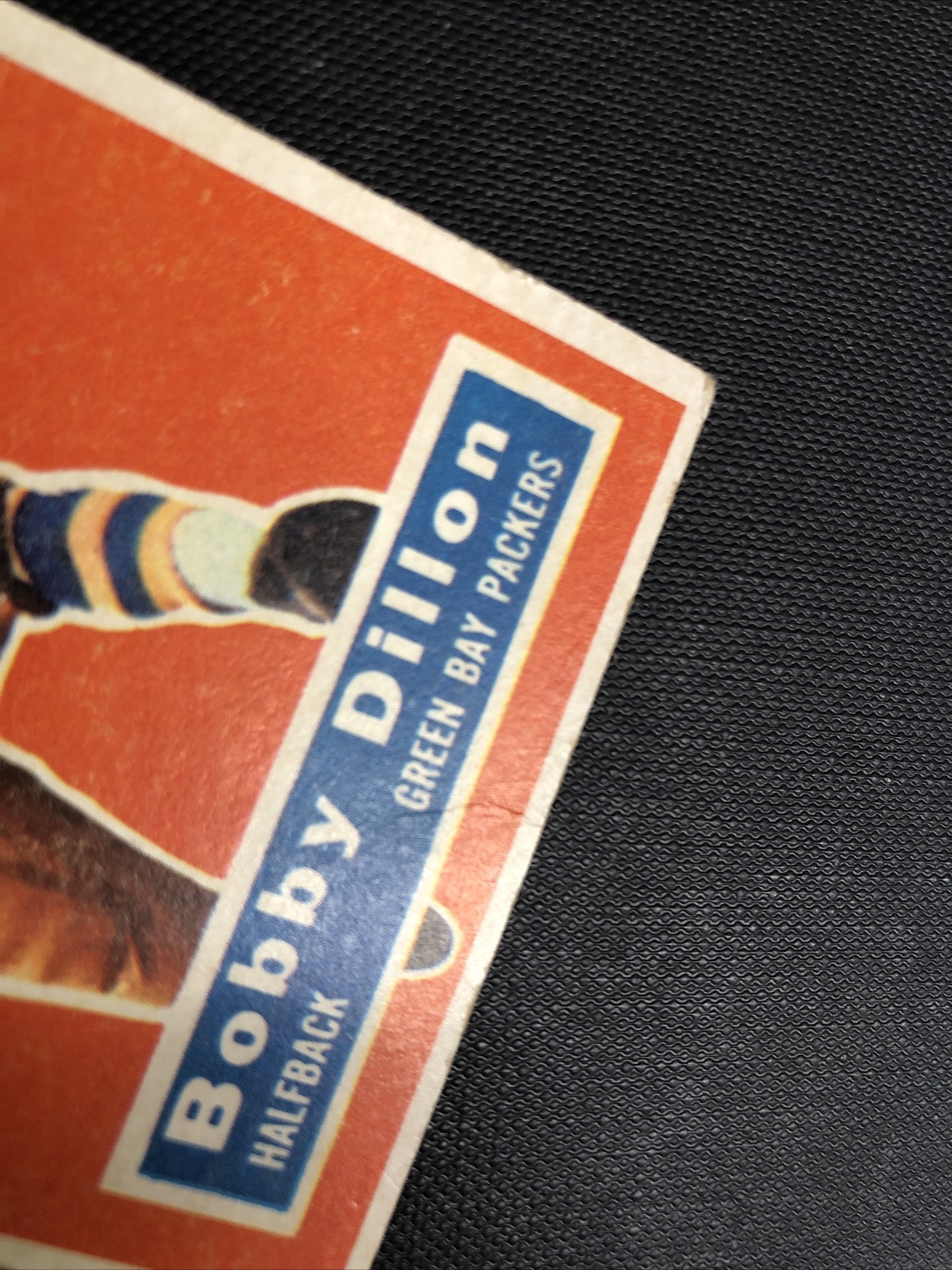 1956 Topps Football #103 Bobby Dillon Green Bay Packers Centered Good ...