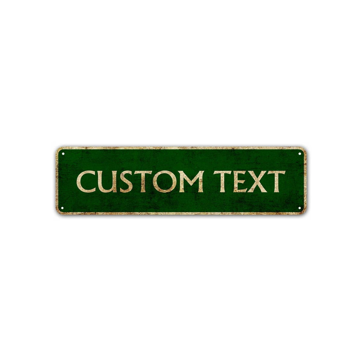 Green Highway Sign Template