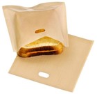 Toast bags Re-Usable up to 100 Times Sandwich Toastie Bag Bread Toaster ...