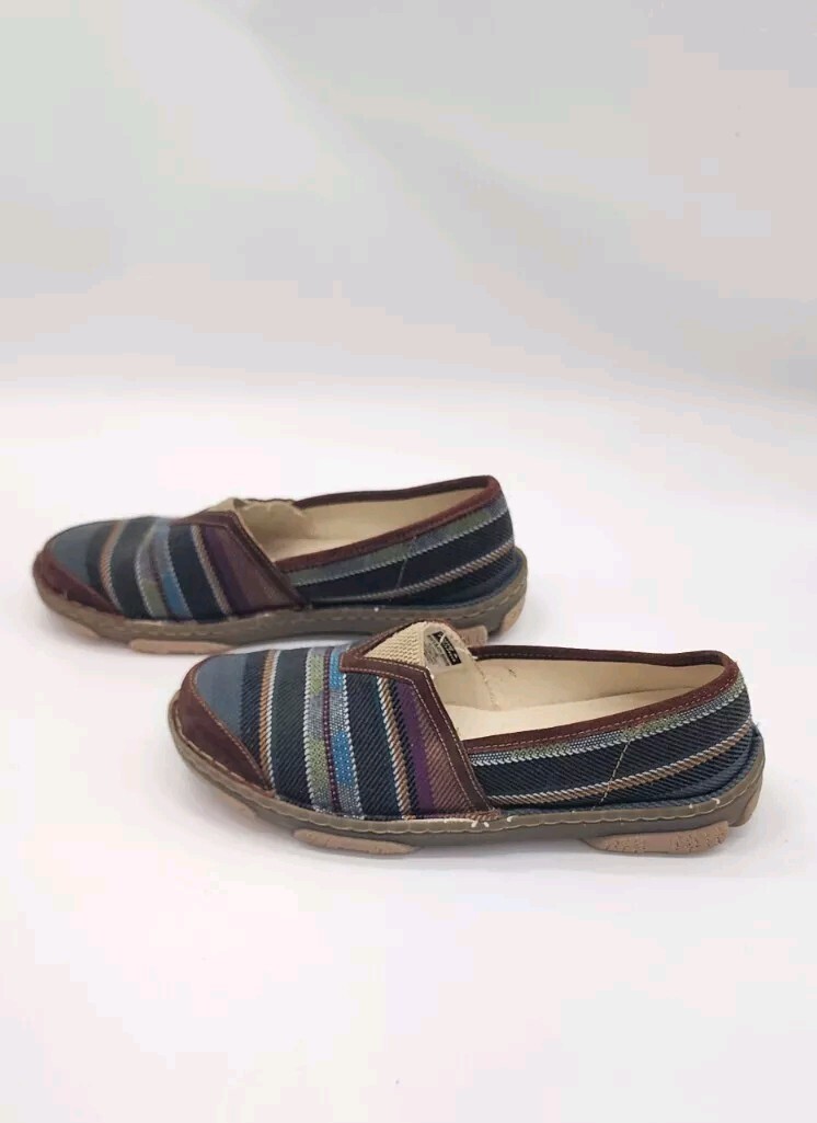 Women's Tony Lama Renata Black Sarape Slip On Shoes M… - Gem