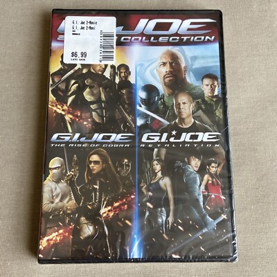 G.I. Joe: Rise Of Cobra / Retaliation (DVD NEW 2-Film) Channing Tatum ...