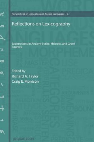 Perspectives on Linguistics and Ancient Languages Ser.: Reflections on ...