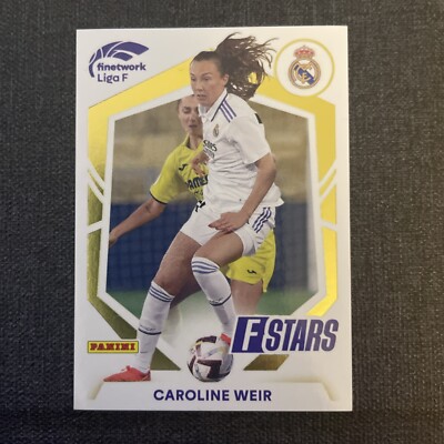 2022-23 Panini Liga F Album Stickers F Stars Caroline Weir #331 Rookie ...