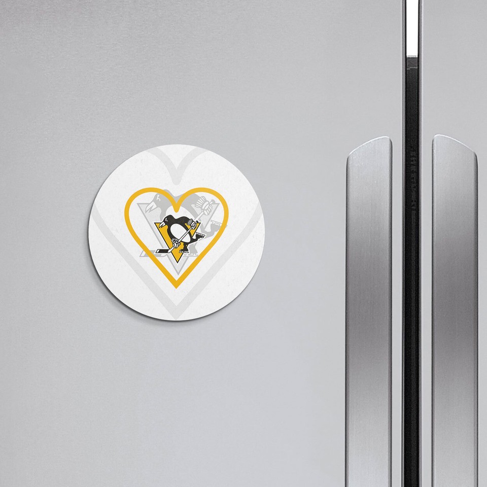 Pittsburgh Penguins NHL | 4'' X 4'' Round Decorative Magnet | eBay