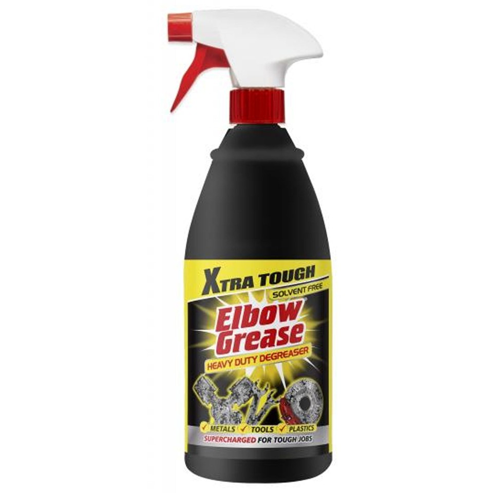 ELBOW GREASE HEAVY DUTY ENGINE DEGREASER SPRAY CLEANER REMOVE DIRT ...