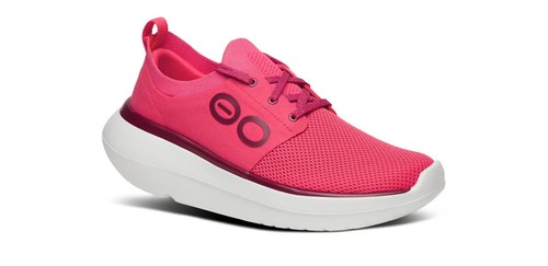 New OOFOS Women's OOmy Stride - Neon Berry - All Sizes - Ships Free | eBay
