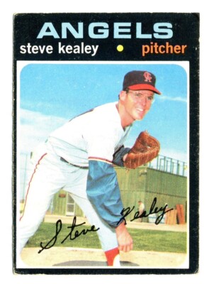 1971 O-PEE-CHEE CALIFORNIA ANGELS STEVE KEALEY #43 NO CREASES | eBay