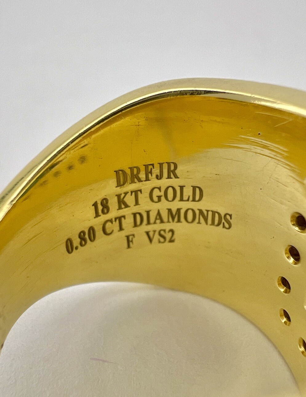 David Freeland Jr Navajo 18k Gold Bisbee Turquoise VS… - Gem