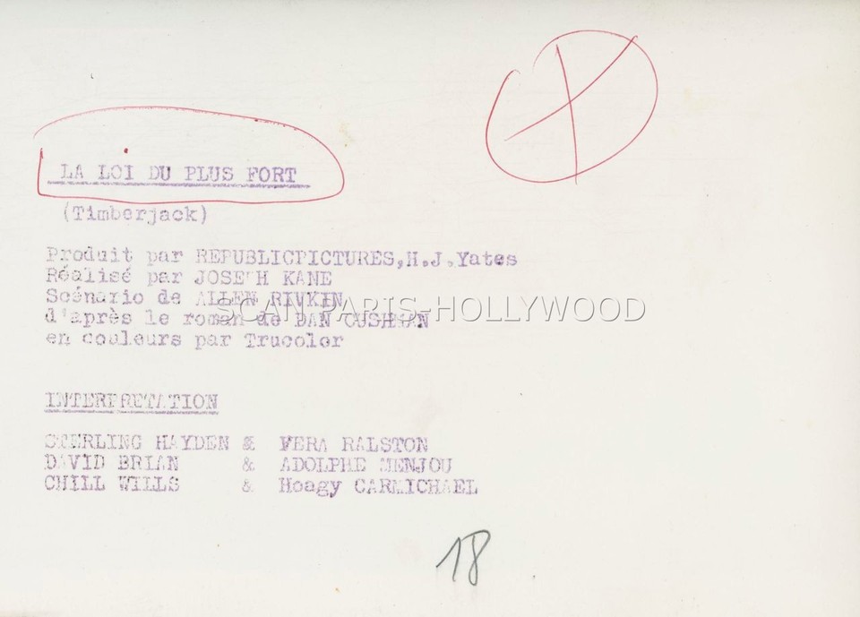 TIMBERJACK 1955 PHOTO ORIGINAL #14 | eBay