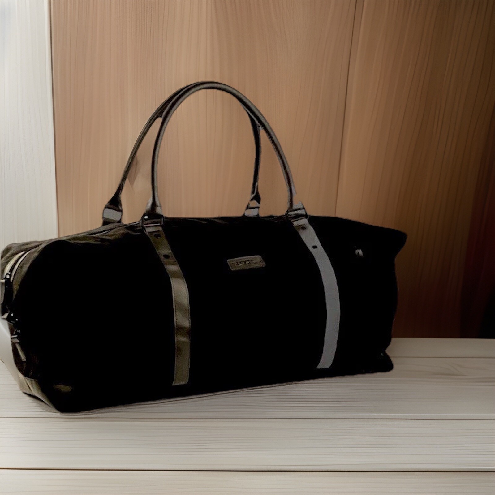 Bella Russo 24” Weekend Canvas Bag , Black , Brand New in Original ...