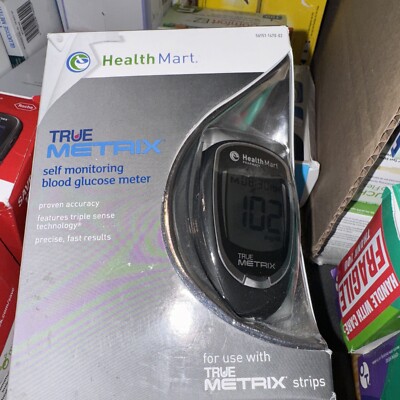 True Metrix Blood Glucose Monitoring System Complete Exp 2027 ...