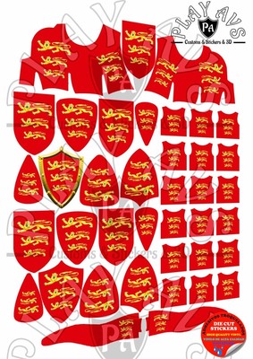 Playmobil Stickers Medieval Knight - Stickers knight - Autocollant ...