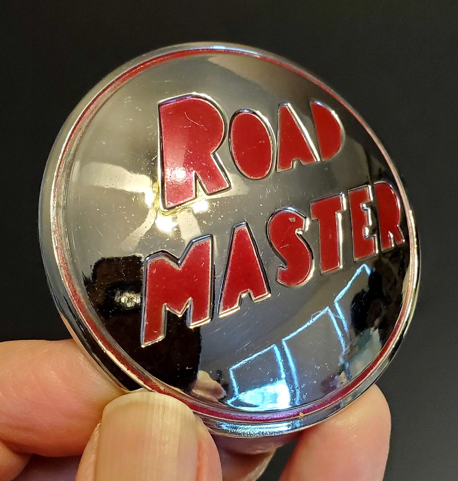 BUICK ROADMASTER Chrome Front Bumper Badge Emblem 1946-49 EXCELLENT | eBay