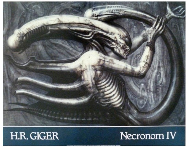 'Necronom IV' H.R. Giger fine art poster | eBay
